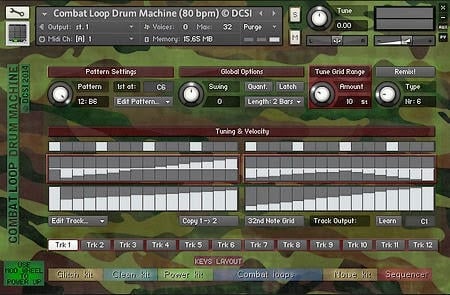 Combat Loop Drum Machine - Free Drum Instrument By Diego Callegari ...