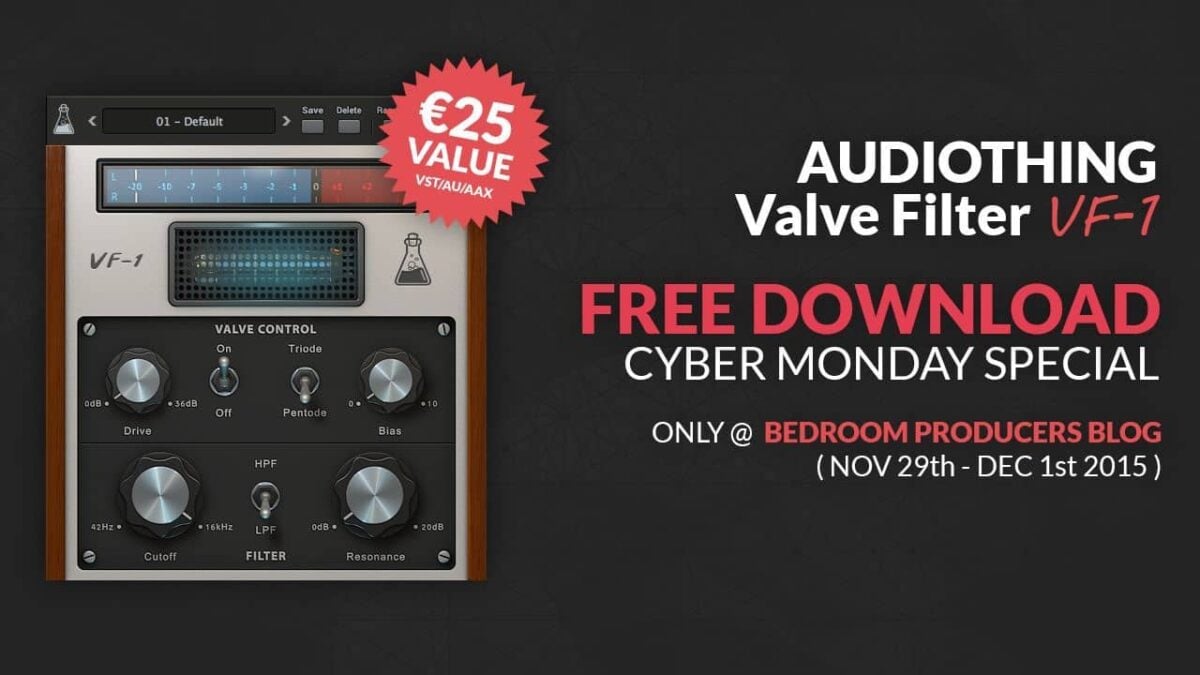 AudioThing Valve Filter VF-1 FREE Download! (BPB Exclusive)