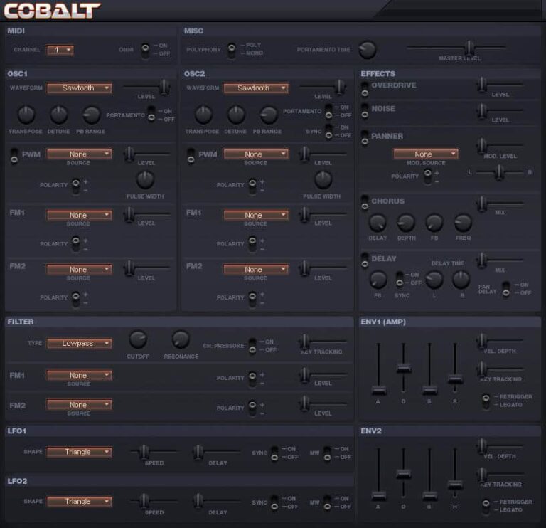 Cobalt VST Synthesizer Is Now FREE & 64-bit Compatible! - Bedroom ...