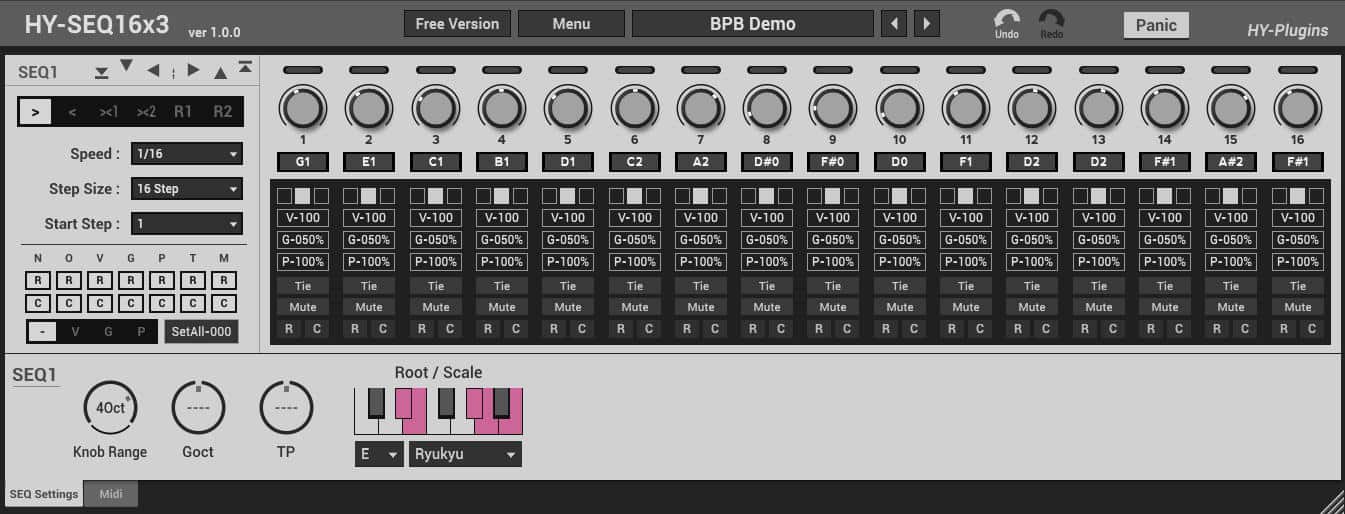 HY Plugins Releases FREE HY SEQ16 Sequencer VST Plugin Bedroom