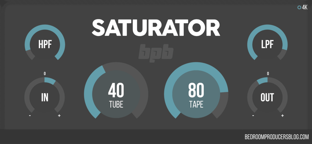 BPB Saturator (FREE Tube/Tape Saturation Plugin)