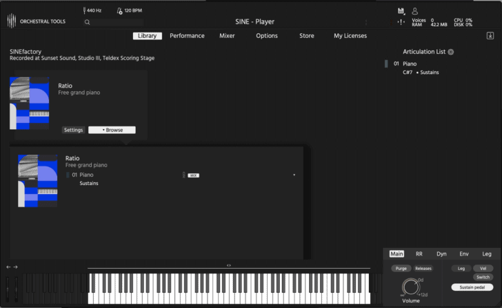 Orchestral Tools Offers FREE SINEfactory Libraries For SINE Player