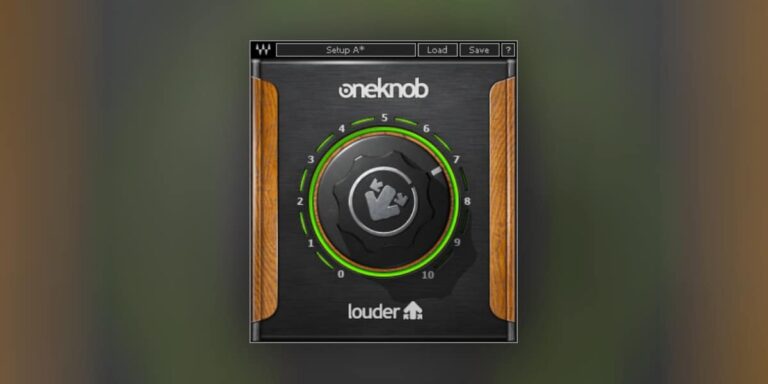 Waves OneKnob Louder Is FREE Until March 15th - Bedroom Producers Blog