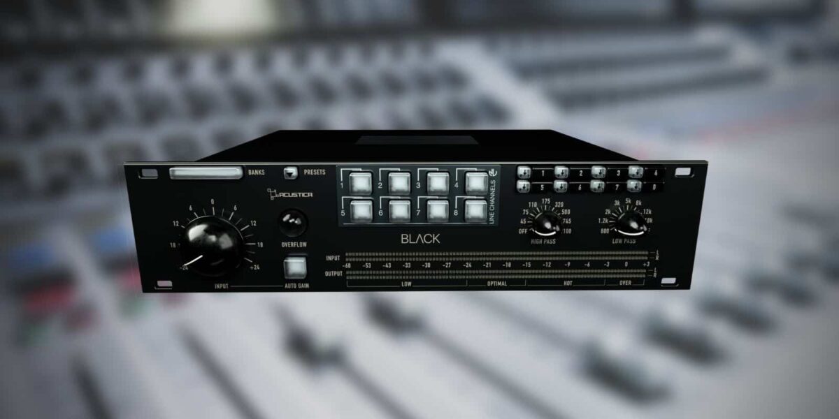 Acustica Audio Releases FREE Black Gain-Staging Tools - Bedroom ...