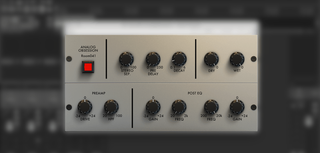 Analog Obsession Room041 Is A FREE Room Reverb Plugin - Bedroom ...