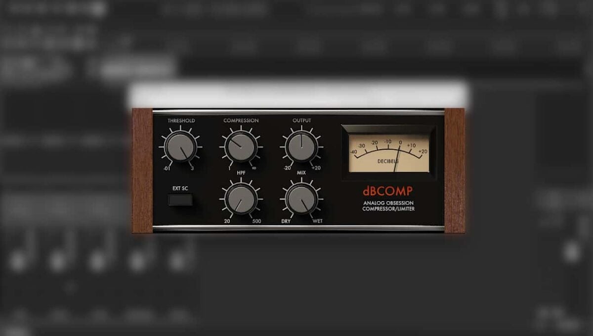 dBComp Is A FREE Compressor/Limiter Plugin By Analog Obsession ...