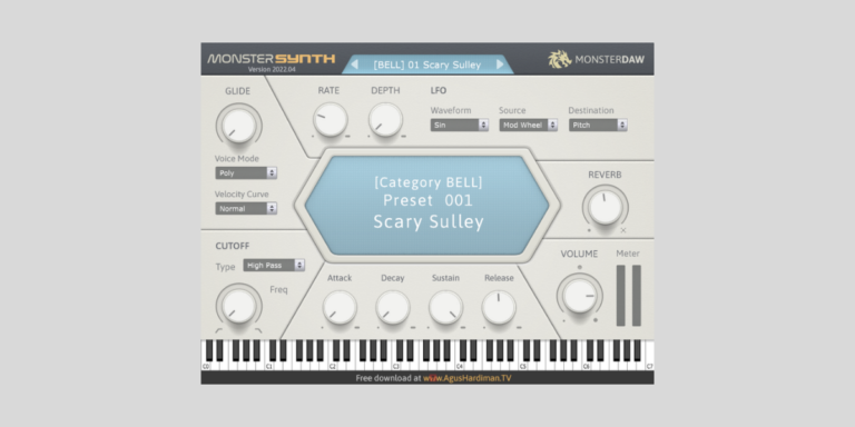 Monster Synth Is A FREE Sample-Based Instrument By Agus Hardiman ...