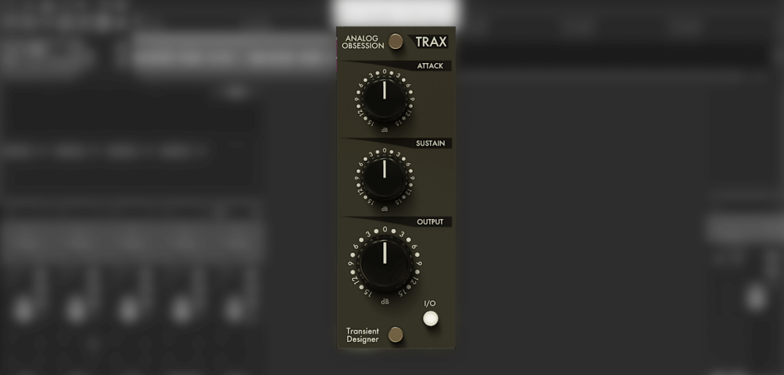 TRAX Is A FREE Transient Designer Plugin By Analog Obsession – DawCrash