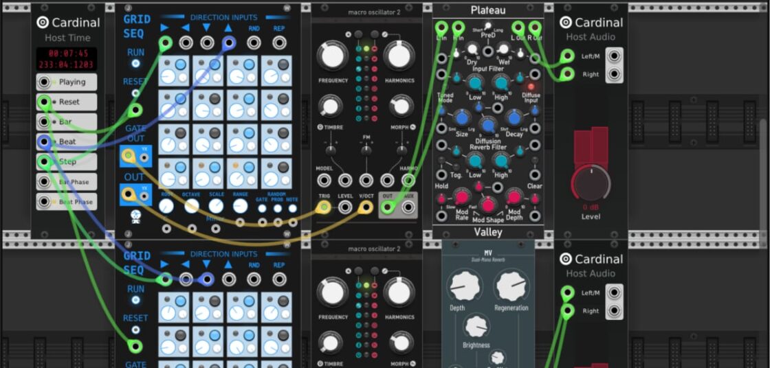 Cardinal Is A FREE Modular Synthesizer Plugin By KX Studio - Bedroom ...