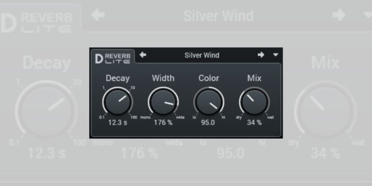 DReverb Lite Is A FREE Algorithmic Reverb Plugin By Stone Voices ...