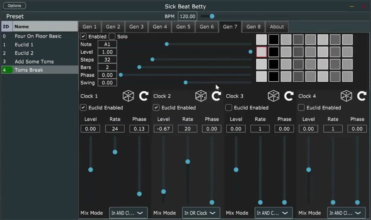 Sick Beat Betty Is A FREE MIDI Drum Machine VST3 Plugin - Bedroom Producers Blog