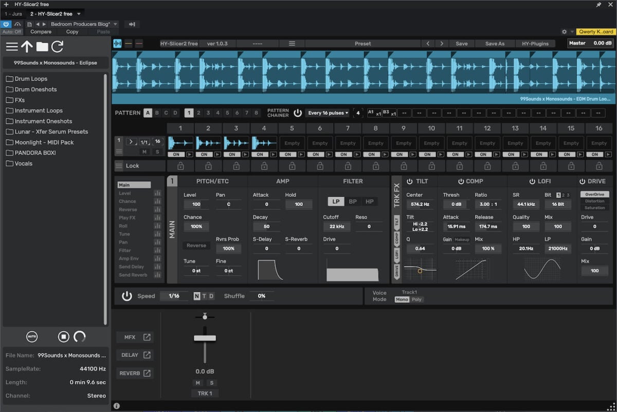 HY-Slicer2 Free Is A FREE Sample Slicer VST Plugin - Bedroom Producers Blog