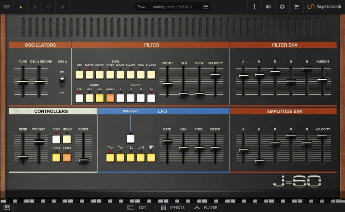 Syntronik Instruments J-60 By IK Multimedia Is FREE For Two Weeks! - Bedroom Producers Blog