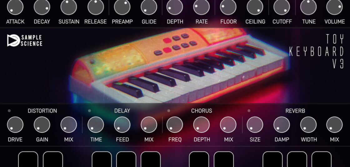 SampleScience Releases FREE Toy Keyboard v3 VST/AU Plugin - Bedroom ...