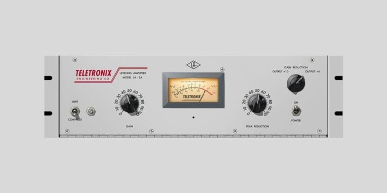 Universal Audio LA-2A Tube Compressor Is FREE On AudioDeluxe - Bedroom ...