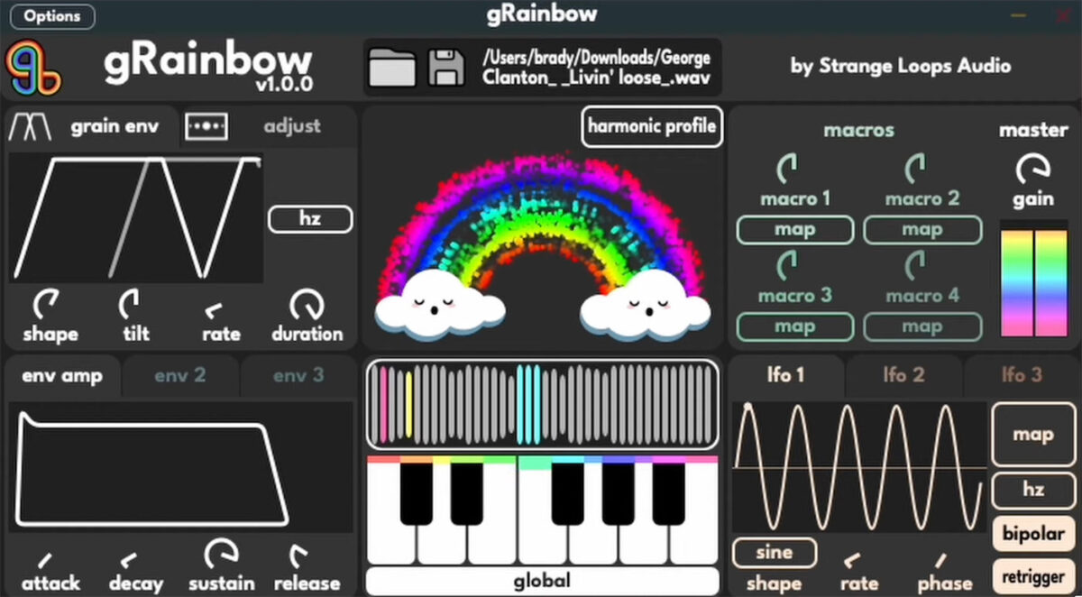 Strange Loops Audio Updates FREE gRainbow Granular Synthesizer ...