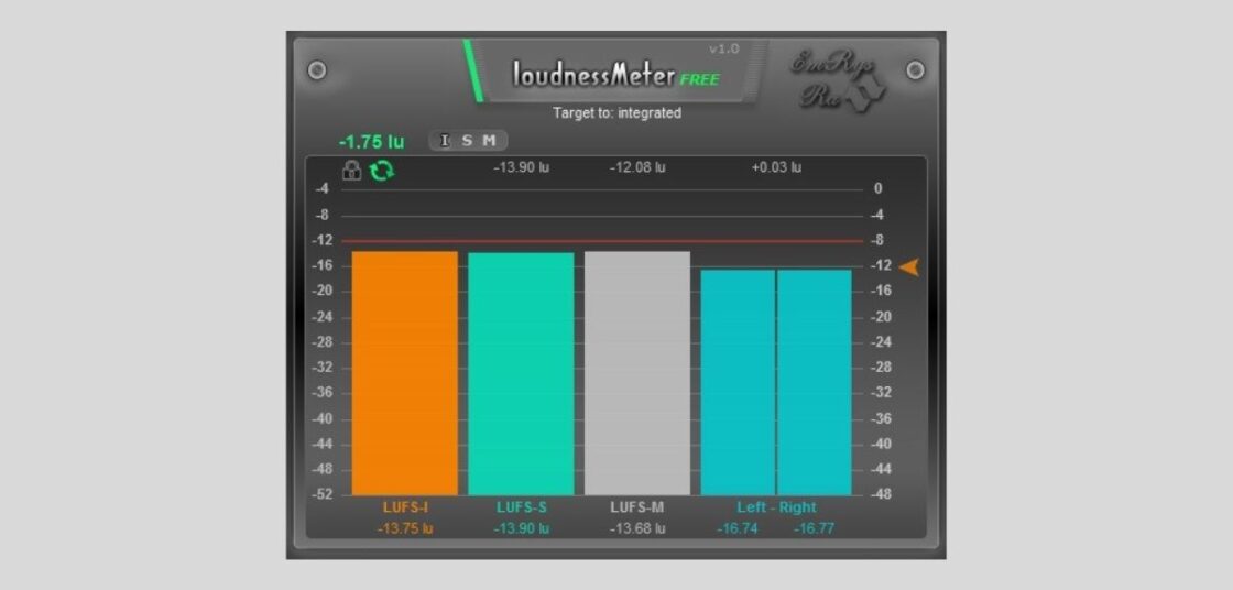 LoudnessMeterFree Is A New FREE Metering Plugin - Bedroom Producers Blog