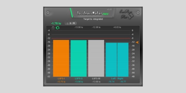 LoudnessMeterFree Is A New FREE Metering Plugin - Bedroom Producers Blog
