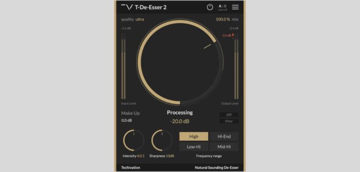 Techivation releases T-De-Esser 2, a FREE De-Esser plugin for macOS and ...