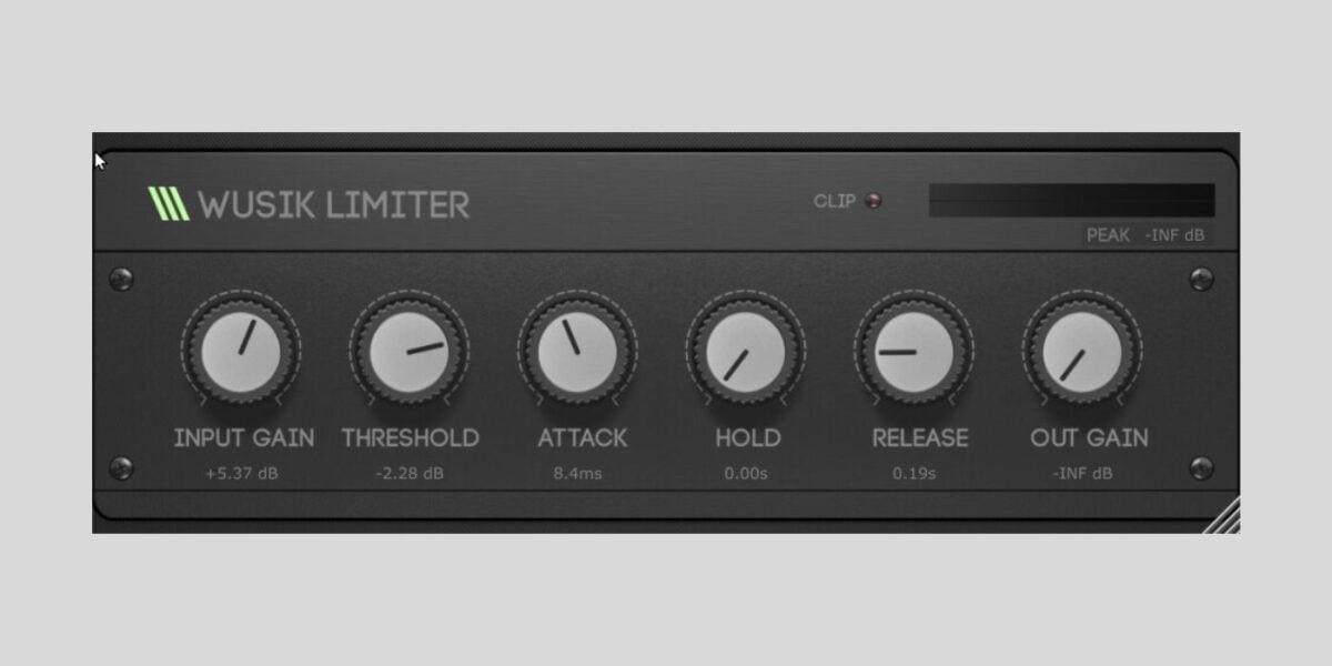 Wusik Limiter is FREE until November 1st - Bedroom Producers Blog