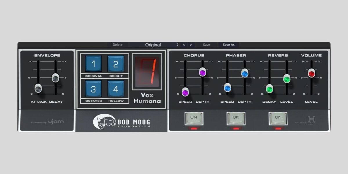 UJAM releases Vox Humana ($19), a legendary synth for a great cause ...