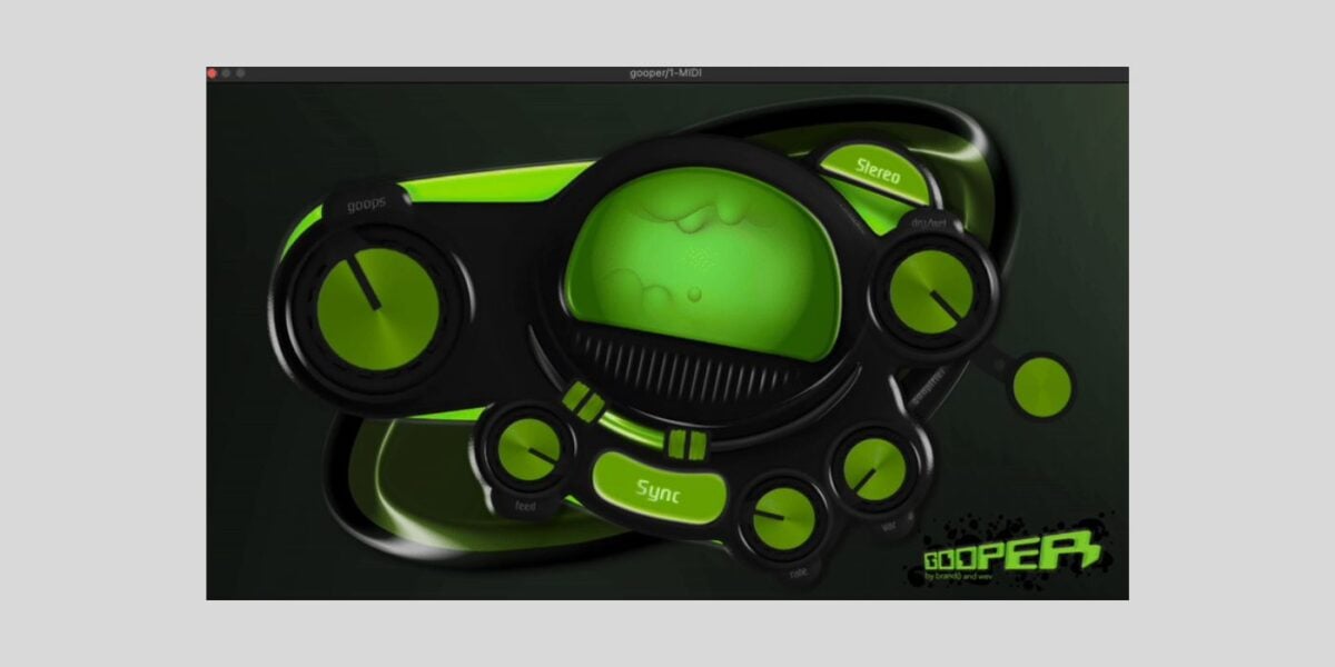 Gooper is a unique FREE modulation plugin by brand0 - Bedroom Producers Blog