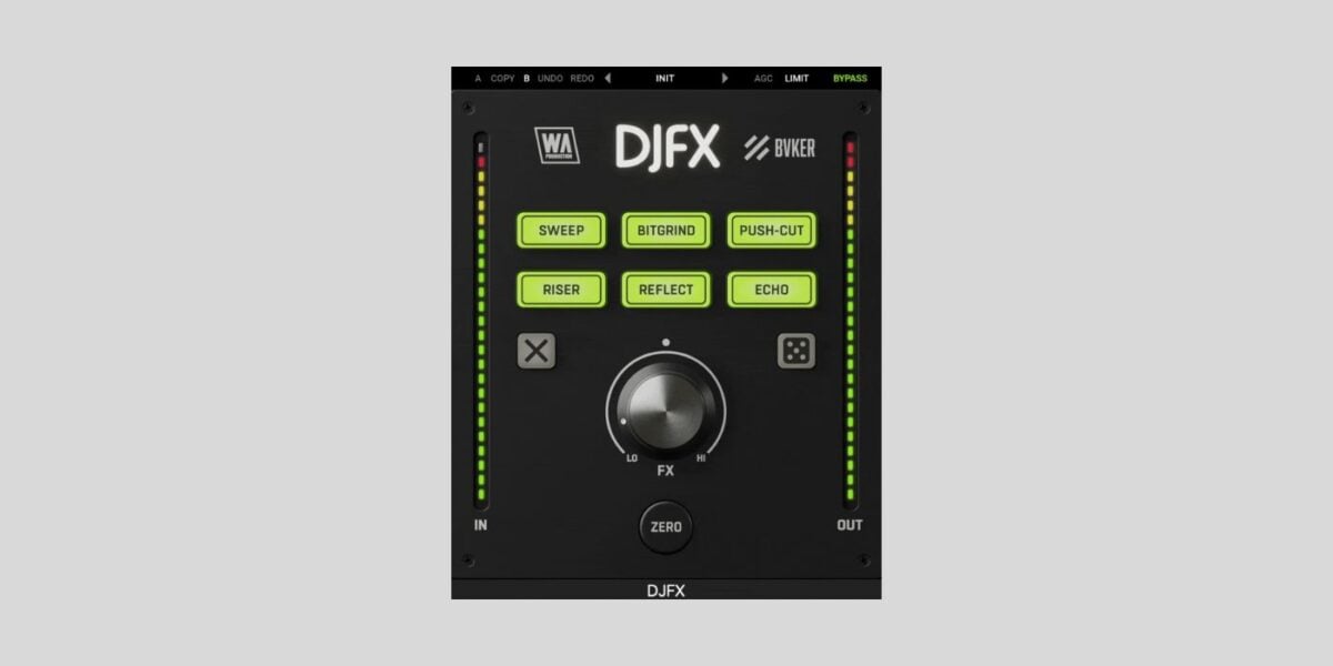 W. A. Production DJFX Multi-Effect Plugin is FREE for a Limited Time ...