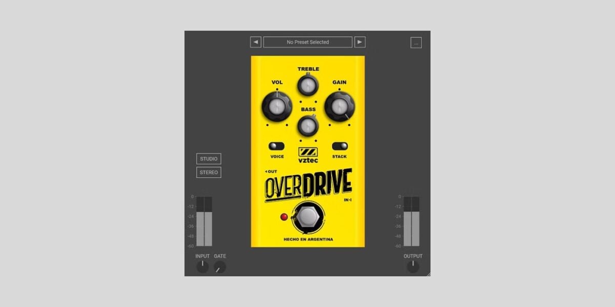 Get VZtec Overdrive stompbox plugin for FREE - Bedroom Producers Blog