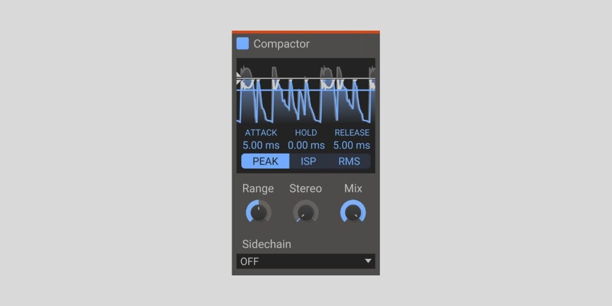 Kilohearts releases Compactor, a FREE loudness maximizing plugin - Bedroom Producers Blog