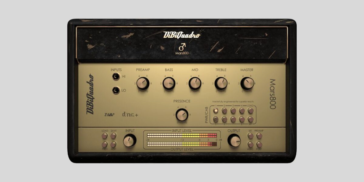 DiBiQuadro releases Mars800Free, a FREE Marshall JCM800-style amp sim ...