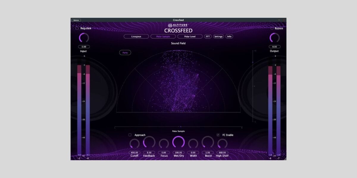 Altitude Audio releases Crossfeed, a free stereo imaging plugin for Windows and macOS - Bedroom ...