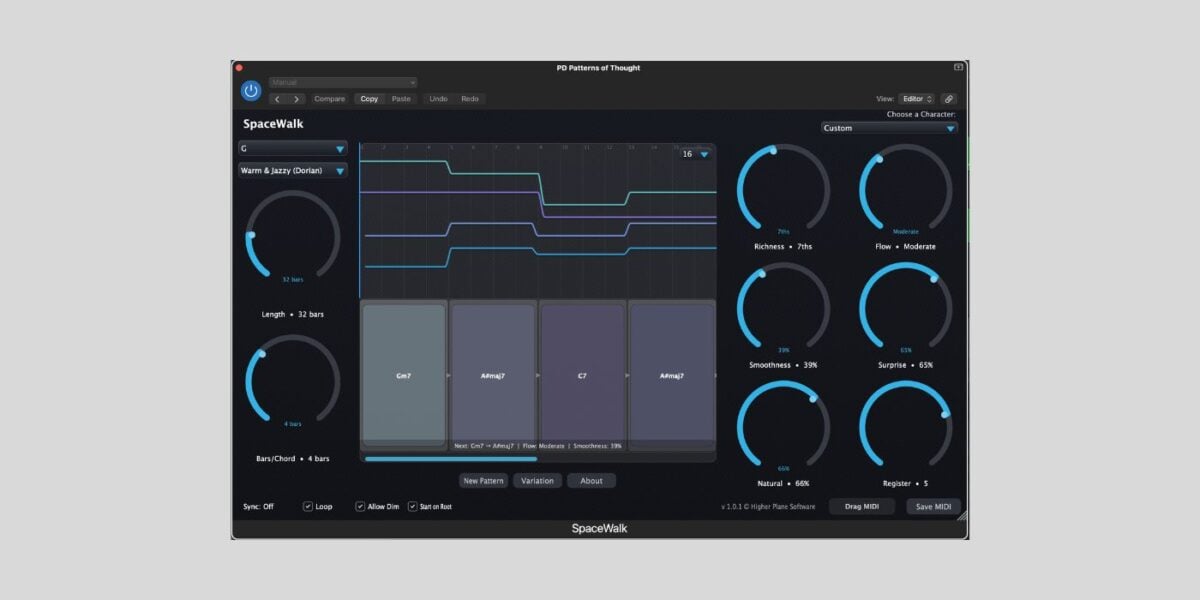 Higher Plane releases SpaceWalk, a FREE ambient chord progression ...