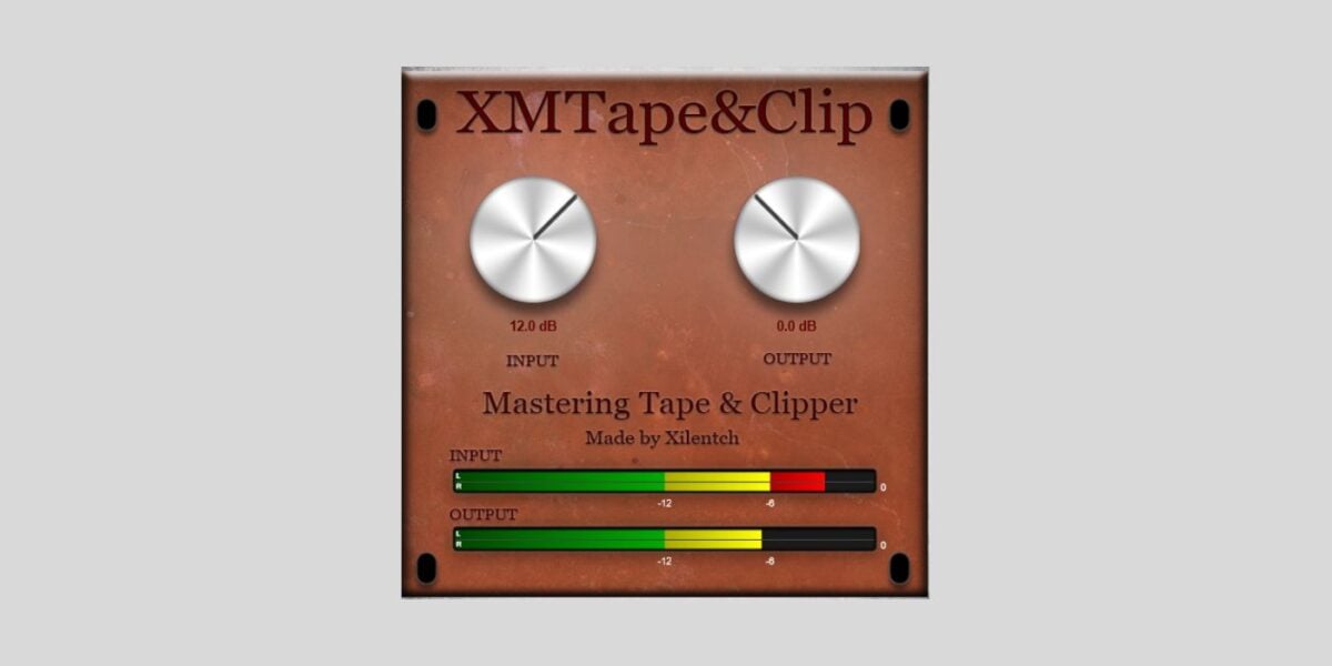 Xilentch releases FREE XMTape&Clip mastering tape and clipper plugin ...