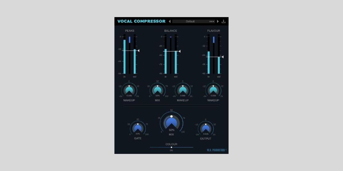 W. A. Production Vocal Compressor is FREE for a Limited Time via ...