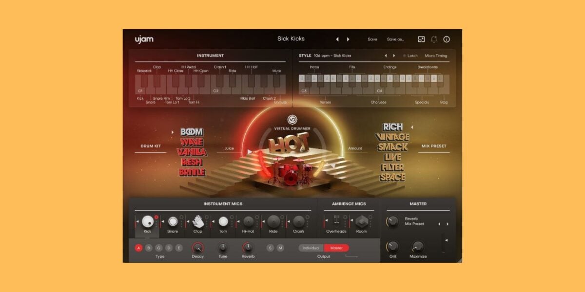 Get the UJAM Hot Drum Machine for $9 in 92% Off Deal at Plugin Boutique ...