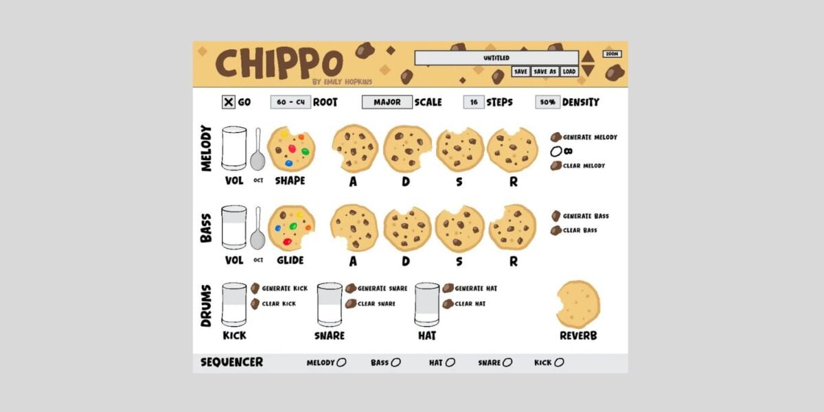 Emily Hopkins releases Chippo, a FREE chiptune-inspired sequencer ...