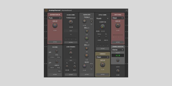 KuramaSound releases FREE AnalogChannel plugin for Windows - Bedroom ...
