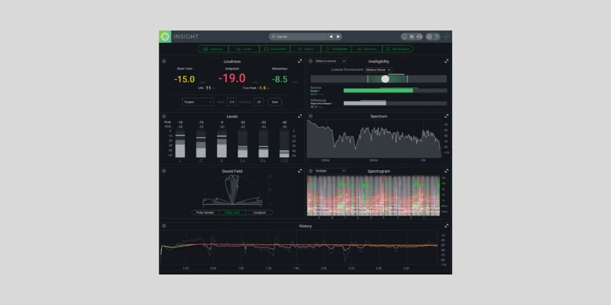 iZotope Insight 2 metering and audio analysis plugin is FREE for a ...