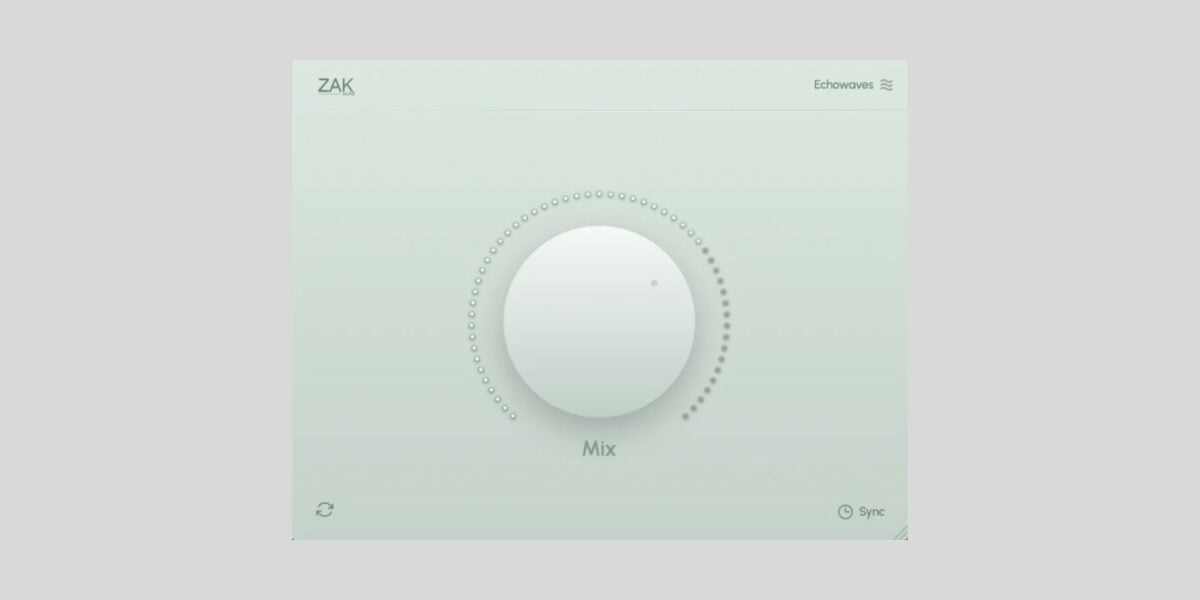 ZAK Sound releases Echowaves, a FREE stereo delay plugin - Bedroom ...