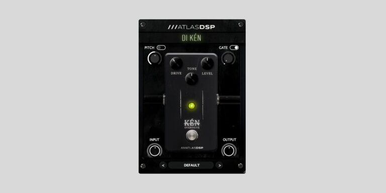 Atlas DSP DI KEN stompbox-style overdrive and pitch shifter plugin is ...